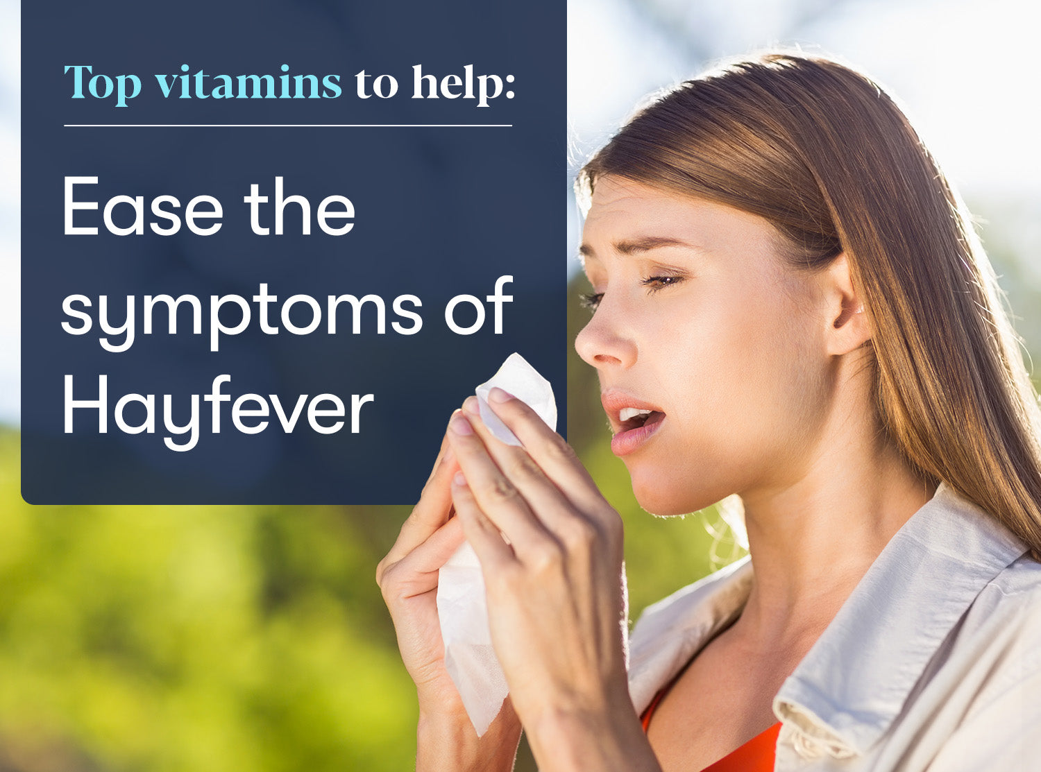 Hay fever? Ease your symptoms with these vitamins – Nourished US